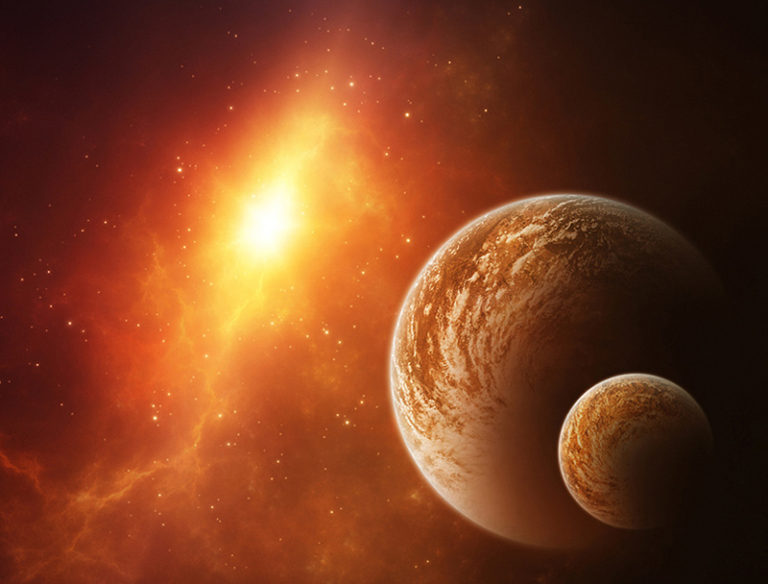 30 Awesome Planets and Space Art Scenes