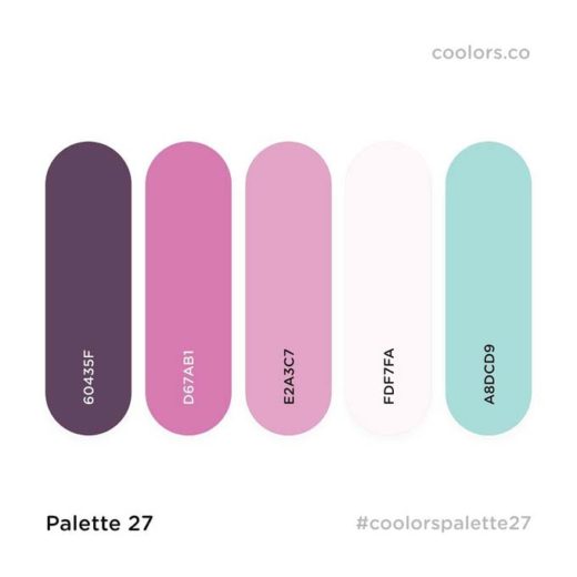25 Beautiful Color Palette Collection