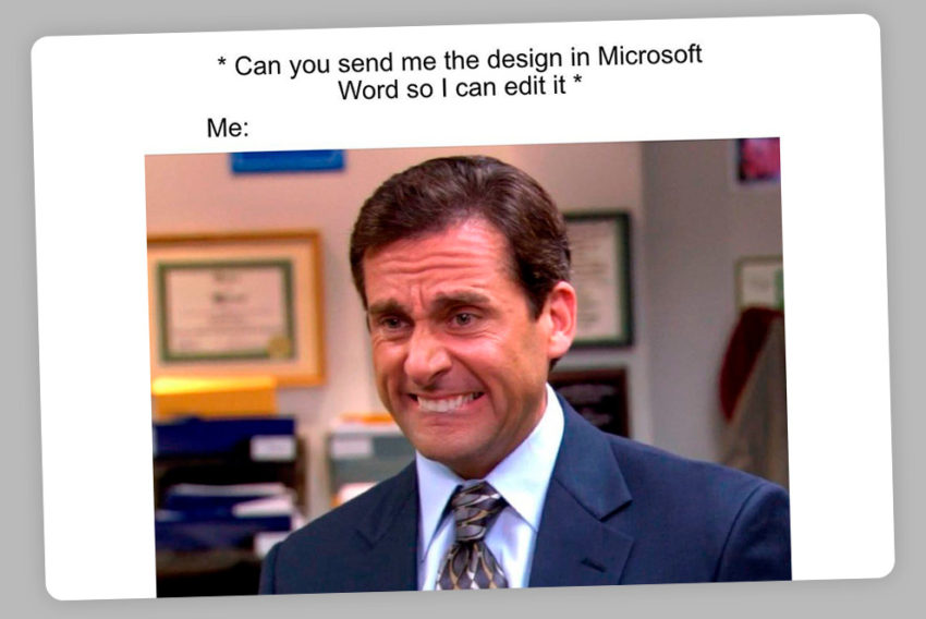 Graphic Design Memes to Make You Laugh - Design with Red