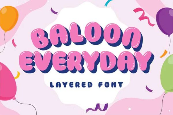35 Best Balloon Fonts You Can Download for Free