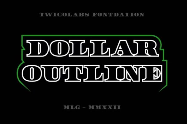 33 Artistic Premium and Free Money Fonts