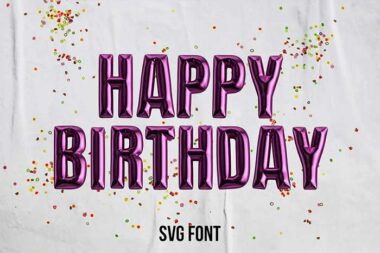 35 Best Balloon Fonts You Can Download for Free
