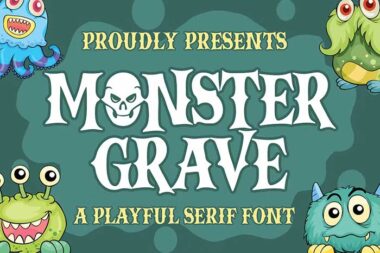 41 Spooky Monster Fonts: Including Monsters Inc. Movie Font